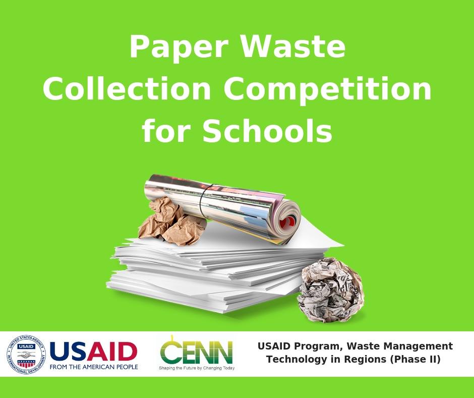 Paper Waste Collection Competition for Schools - Caucasus Environmental ...